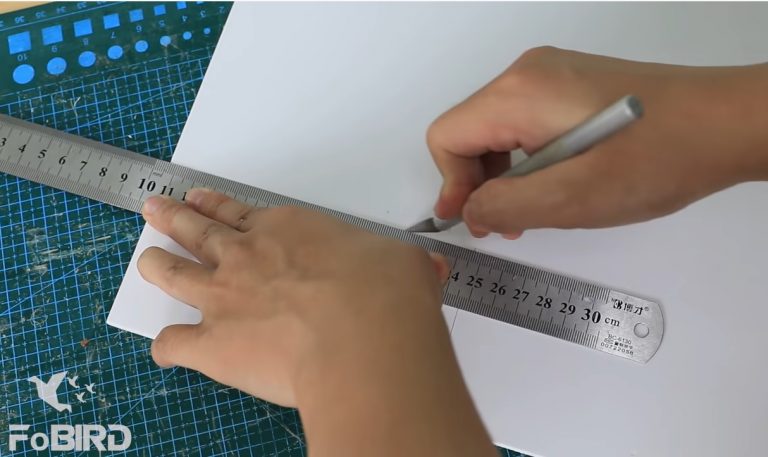 How to make a Popsicle Stick House with Free template