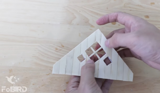 How to make a Popsicle Stick House with Free template
