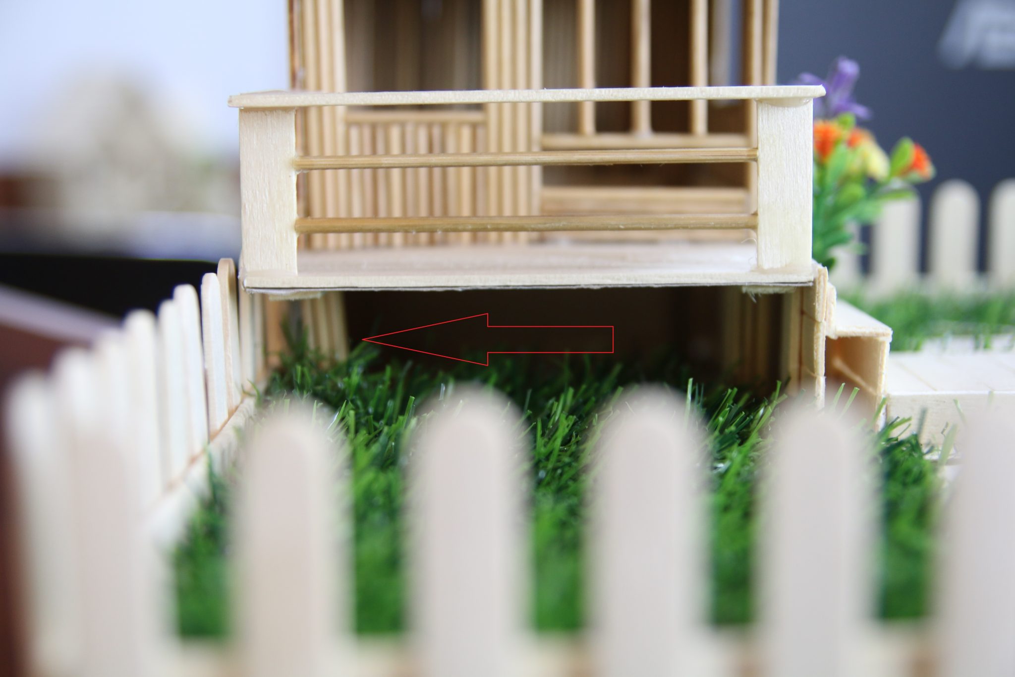 How to make a wooden stick house easily for beginners