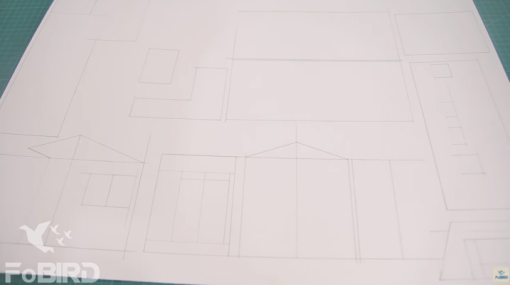 How to make a Popsicle Stick House with Free template