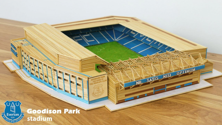 Download the The Goodison Park stadium drawing - Fobird