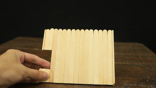 Build a Popsicle Stick House with Secret Roof | Free PDF Plan